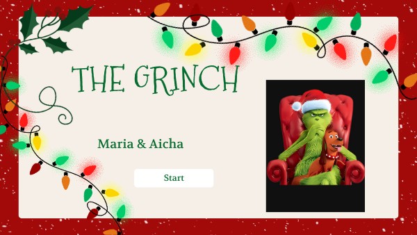 the grinch Maria et aicha