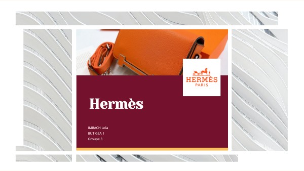 Hermès Brand | Genially