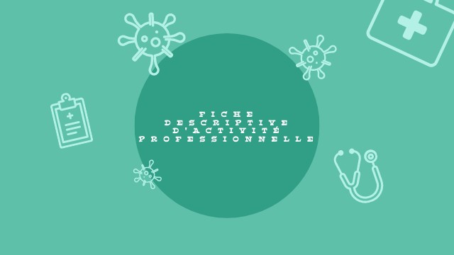Fiche descriptive d'activité professionnelle | Genially