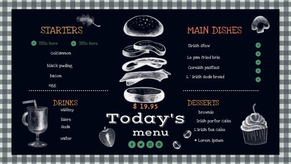 TODAY'S MENU | Genially