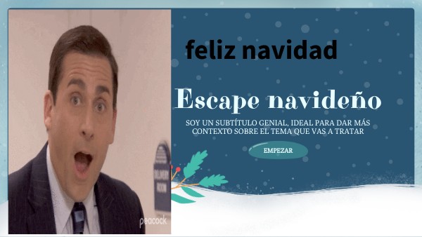 ESCAPE ROOM NAVIDEÑO