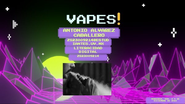 Presentación vapes | Genially