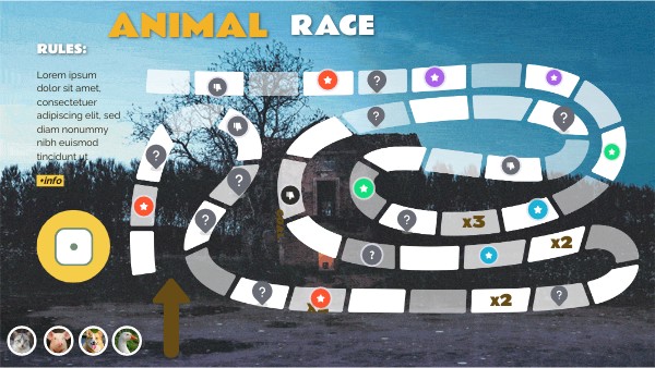 ANIMAL RACE | Genially