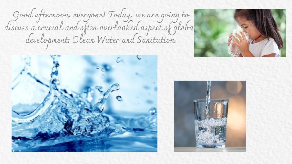 Clean Water and Sanitation | Genially