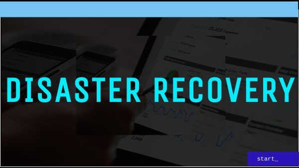 disaster recovery | Genially
