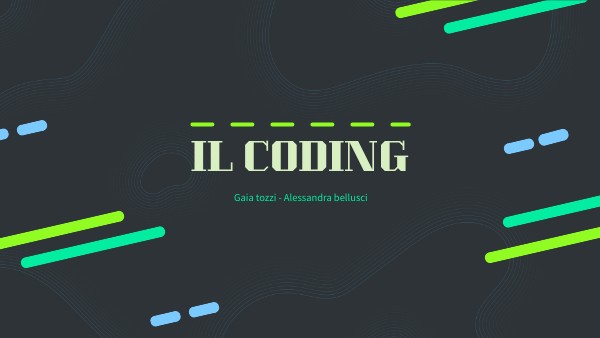 il coding | Genially