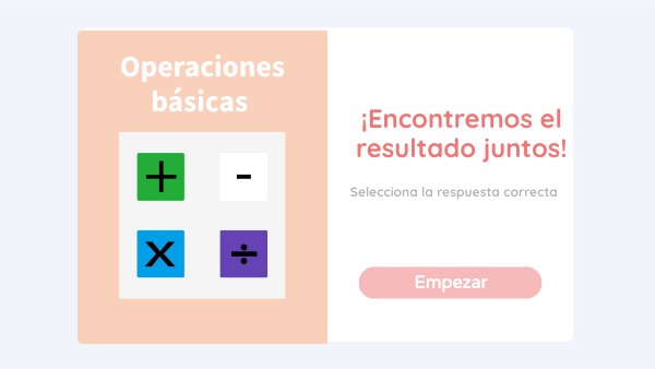 operaciones basicas | Genially