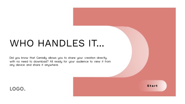 Who does What? | Genially