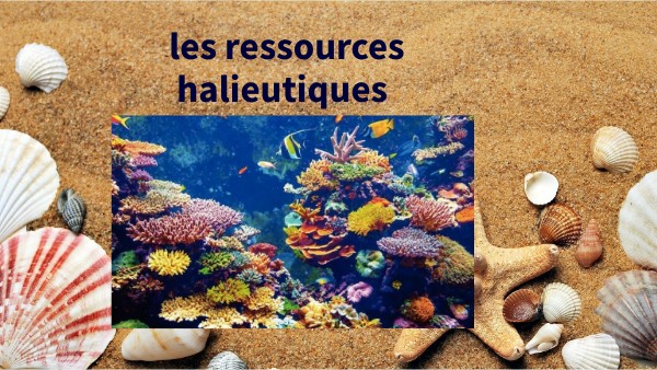 ressources halieutiques