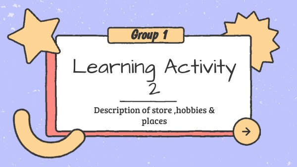 ACTIVITY LEARNING 2 - ENGLISH BREAKTHROUGH A1 | Genially