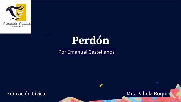 El perdon | Genially