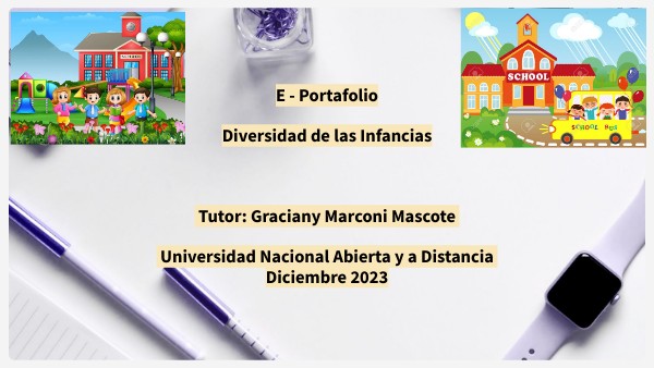 E - PORTAFOLIO DIVERSIDAD DE LAS INFANCIAS | Genially
