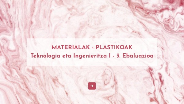 Materialak - plastikoak | Genially