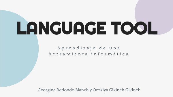 Language Tool