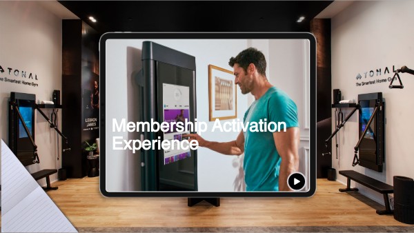 Membership Activation Experience | Genially