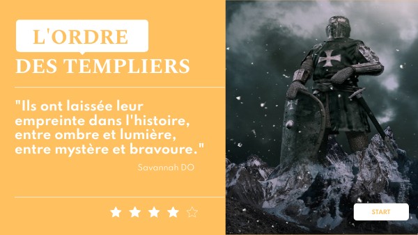 L’ordre des templiers