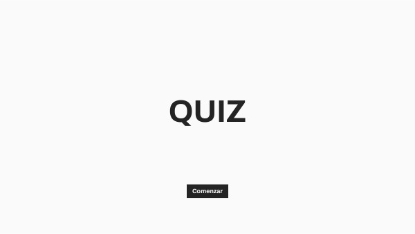Quiz minimal