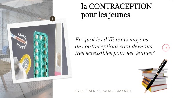 la contraception | Genially