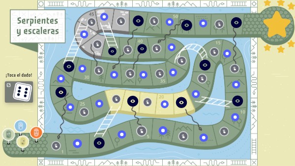 SERPIENTES Y ESCALERAS JUEGO INTERACTIVO 3º PRIMARI