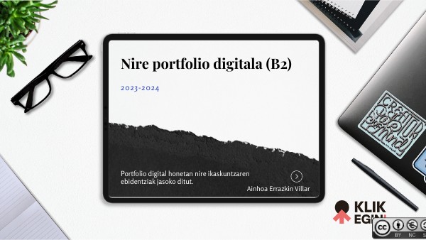 Portfolio digitala B2 | Genially