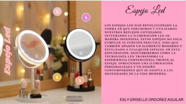 Imagen Interactiva: Espejo Led | Genially