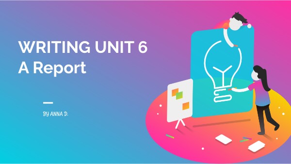 1C/D - Writing unit 6 | Genially