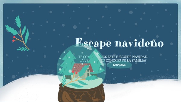 ESCAPE ROOM NAVIDEÑO