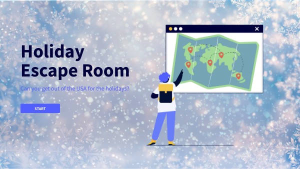 Holiday Escape Room | Genially