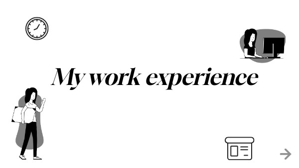 my work experience