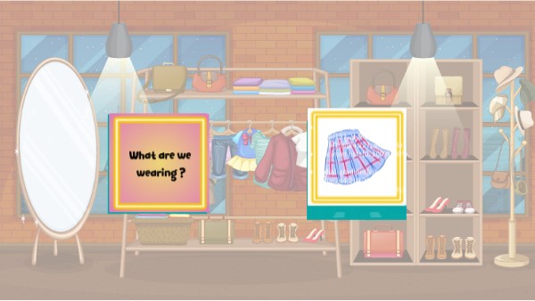 FF2 Unit 11 What are you wearing? | Genially