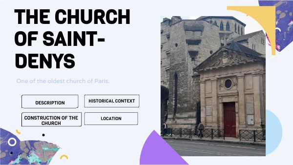 The church Saint-Denys de la Chapelle