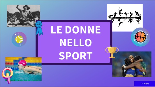 Sport e donne | Genially