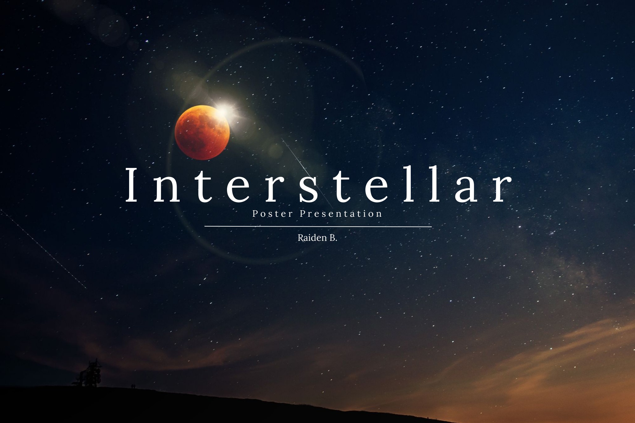 Interstellar Poster
