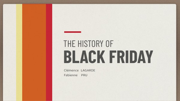 Black Friday PRESENTATION | Genially