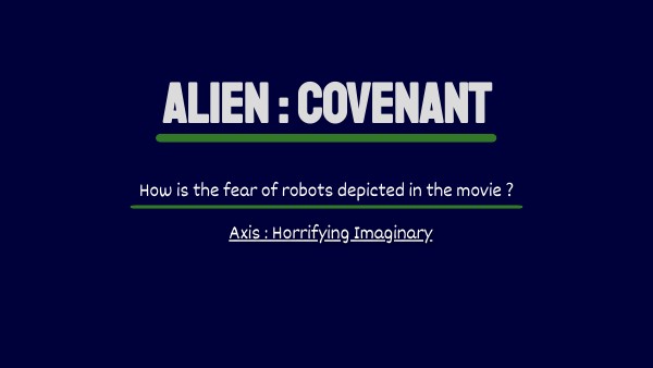 Alien : Covenant / Final Task