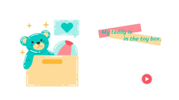 Spotlight 2 My toys + prepositions | Genially