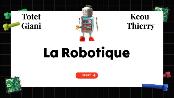 Diaporama robotique | Genially