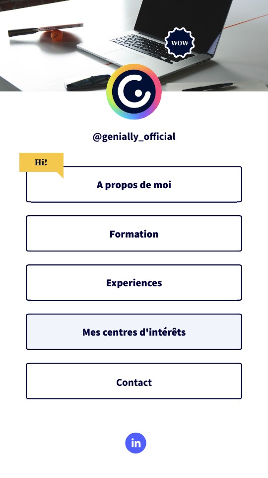 SOCIAL LINK GENIAL | Genially
