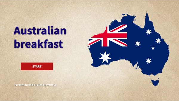 Australian breakfast