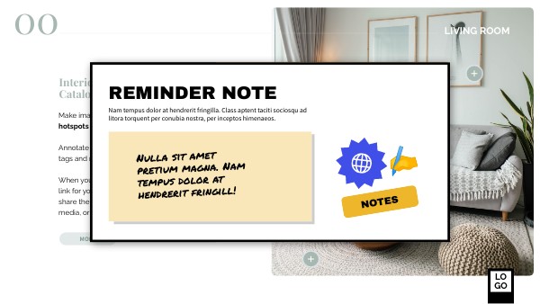 Interior design catalog | Genially