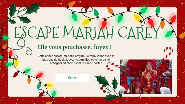 Genially Escape Mariah Carey