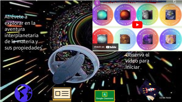 AVENTURA INTERPLANETARIA | Genially