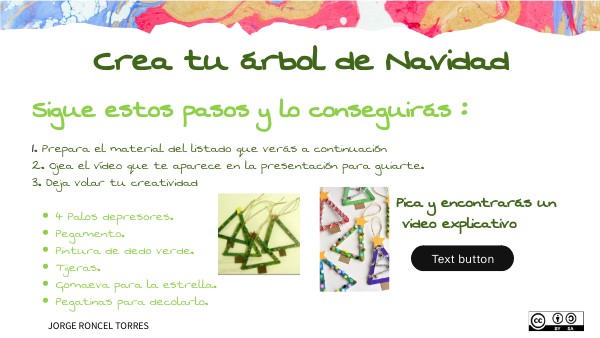 Crea tu árbol de Navidad