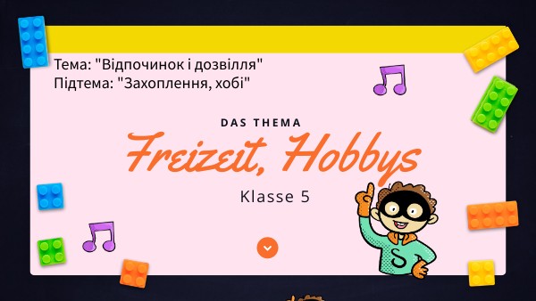 Freizeit, Hobbys | Genially