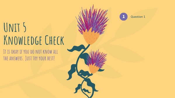 5.1.2 Knowledge Check