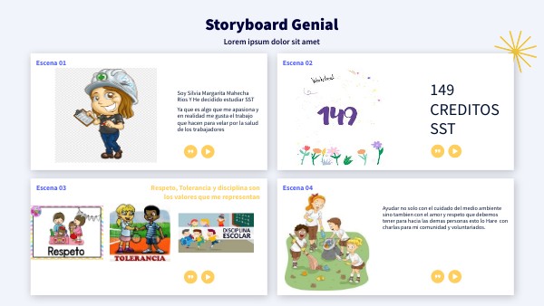 STORYBOARD SST | Genially