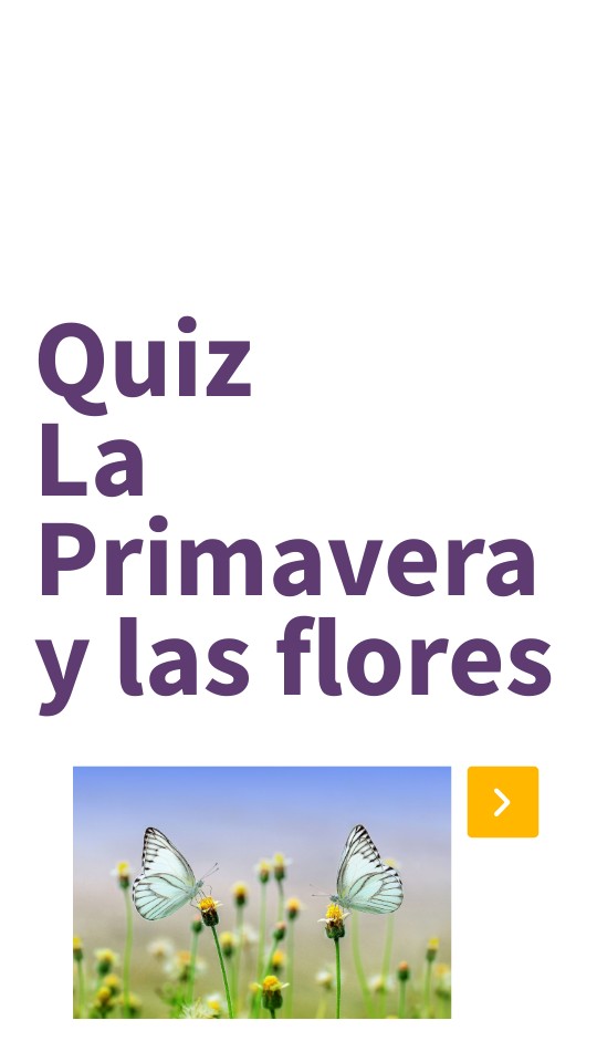 Quiz la primavera y las flores