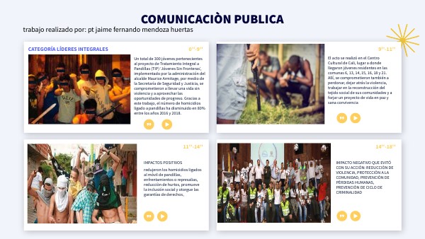comunicaciòn publica | Genially