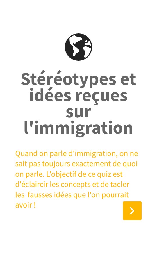 Stéréotypes et idées reçues sur l'immigration | Genially