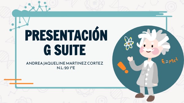 PRESENTACIÓN EINSTEIN